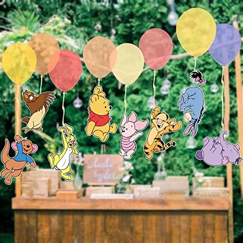 24 Pcs Winnie Hanging for The Pooh Baby Shower Decorations Cute Baby ...