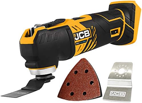 JCB Tools - JCB 20V Cordless Oscillating Power Tool - Multi Tool - No ...