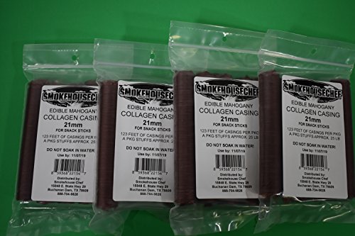 Mua Four Packs of 21 mm Casings for 100 lbs of Snack Sticks, Slim Jims ...