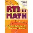Amazon.com: RTI in Math: Practical Guidelines for Elementary Teachers ...
