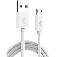 Amazon.com: myfole (16.5 FT) Long Micro USB Charger Cable Cord for Eufy ...