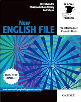 New english file Pre-Intermediate: Student's book: Amazon.co.uk ...