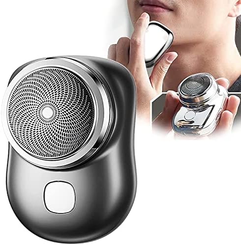 JANGOU Mini-Shave Portable Electric Shaver, Pocket Size Portable Shaver ...