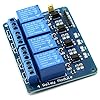 DZS Elec 2-Pack 5V 4-Channel Relay Module with Optocoupler Active Low ...