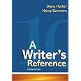 Amazon.com: A Writer's Reference: 9781319169404: Hacker, Diana, Sommers ...