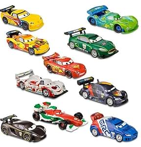 Amazon.com: Disney / Pixar CARS 2 Movie Exclusive PVC 10Pack Deluxe ...