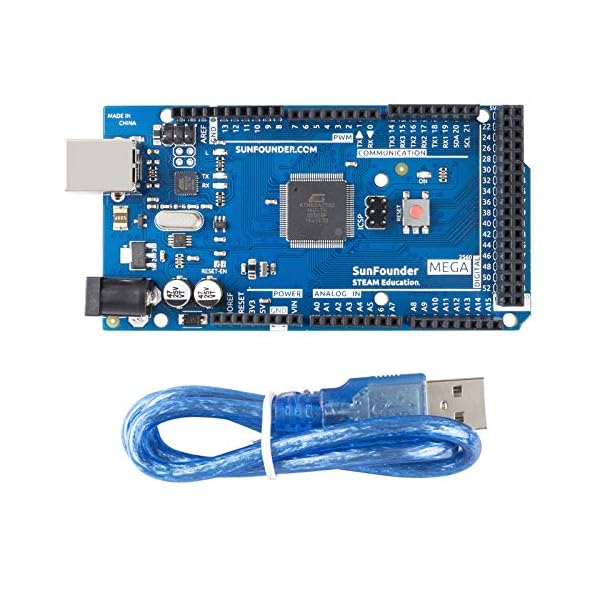 Generic Mega 2560 Arduino Mega 2560 R3 Microcontroller Board Based ...