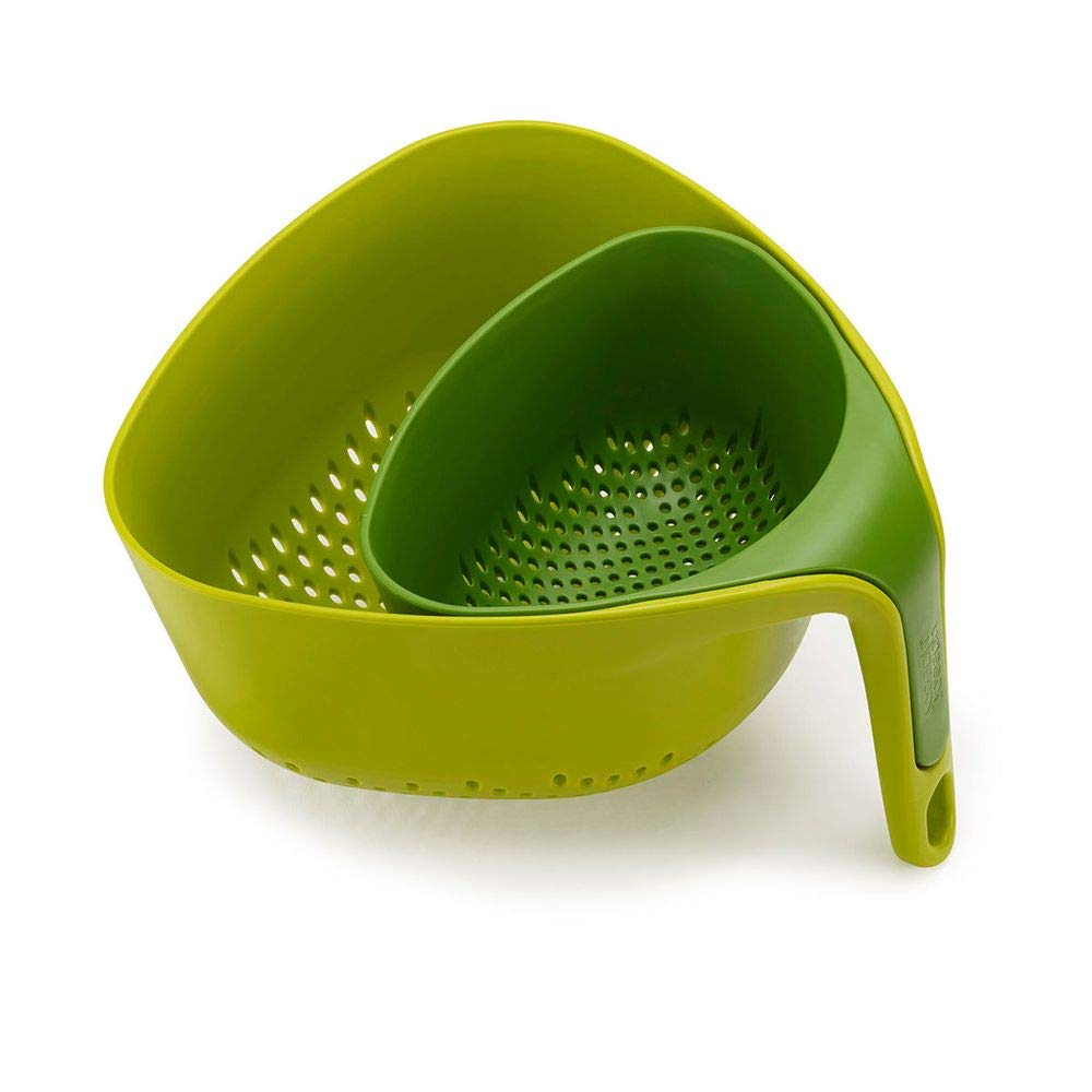 Joseph Joseph Nest Colanders Stackable Set with Easy-Pour Corners and ...