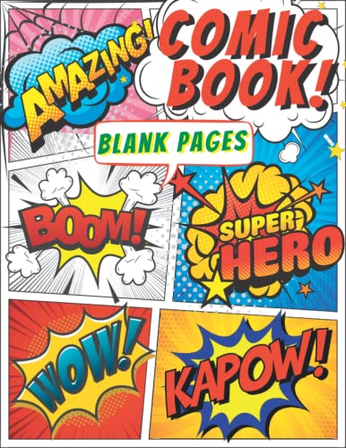 Mua Comic Book Blank Pages: Blank Comic Book for Kids. Create Your Own ...