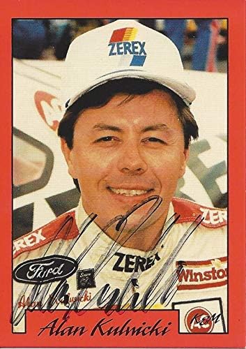 AUTOGRAPHED Alan Kulwicki 1992 K&M Card Company SPORTS LEGENDS (#7 ...