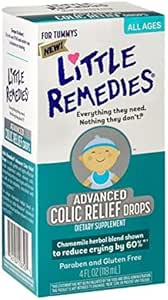 Amazon.com: Little Remedies Advanced Colic Relief Drops, 4 Fluid Ounce ...