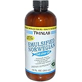 Amazon.com: Twinlab Norwegian Cod Liver Oil, Mint, 12 Fluid Ounce (355 ...