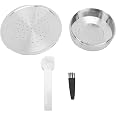 Amazon.com: Reusable Coffee Pods, Washable Stainless Steel Refillable ...