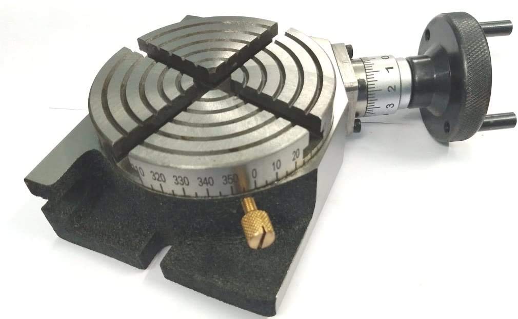 Mua 4'' inch - 100mm Rotary Table Horizontal & Vertical Model Precision ...