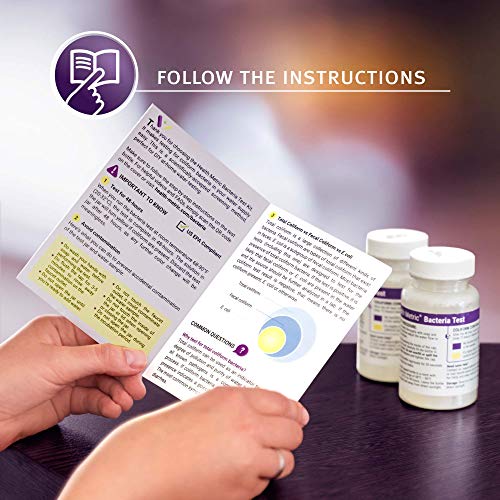 Coliform Bacteria Test Kit for Drinking Water - Easy to Use 48-Hour ...