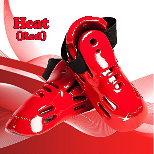 whistlekick Karate Sparring Foot Gear Set with Backpack, Adult Medium ...