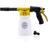 Amazon.com: Car Wash Foam Gun, High Pressure Water Garden Hose Nozzle, Soap Foam Sprayer with 8 ...