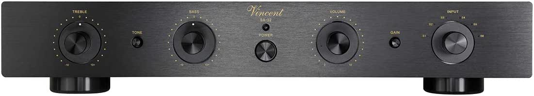 Vincent Audio SA 32 Hybrid Stereo Preamplifier (Black): Amazon.ca ...