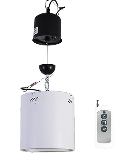 Motorized Chandelier Lift System Remote Controller Electrical Auto ...
