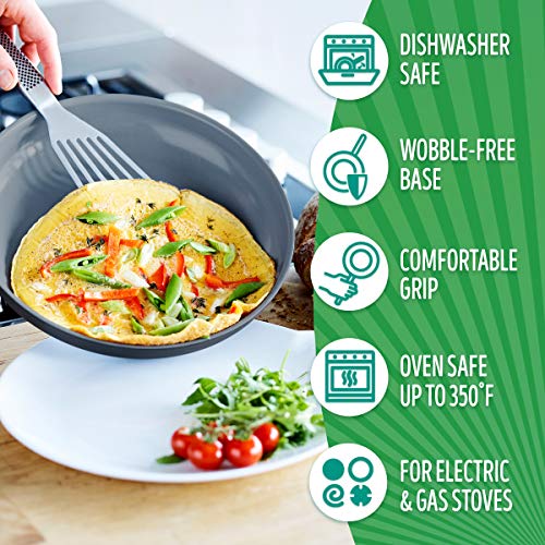 GreenLife Classic Pro Healthy Ceramic Nonstick, Cookware Pots and Pans ...