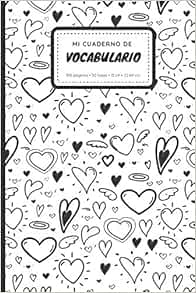 Amazon.com: Mi cuaderno de vocabulario: Libro para registrar 2100 ...