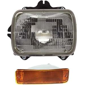 Amazon.com: Headlight Kit for Toyota Pickup 1989-1995 Set of 2 Left ...