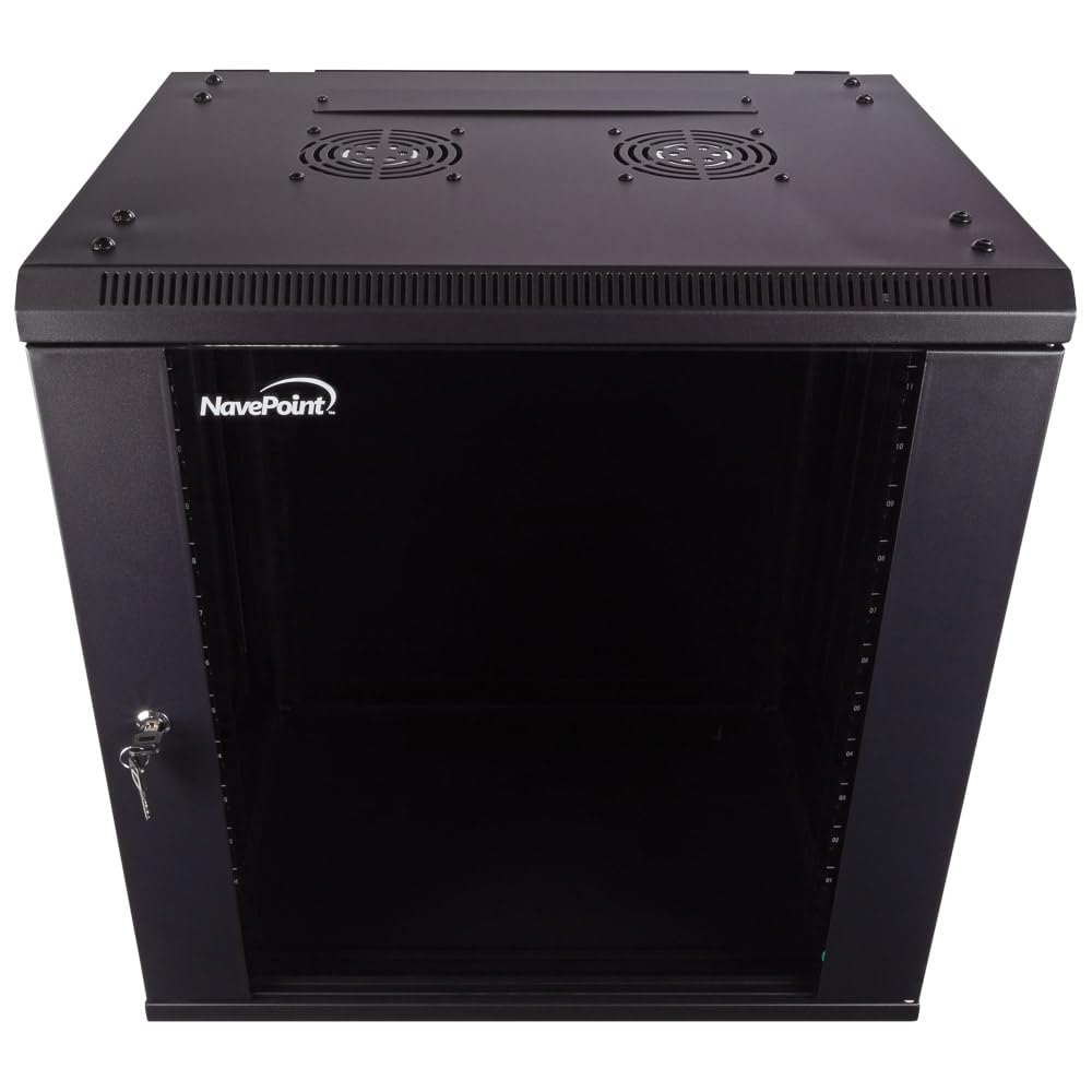 Mua NavePoint 12U Server Cabinet Wall Mount Rack Enclosure Includes 2 ...
