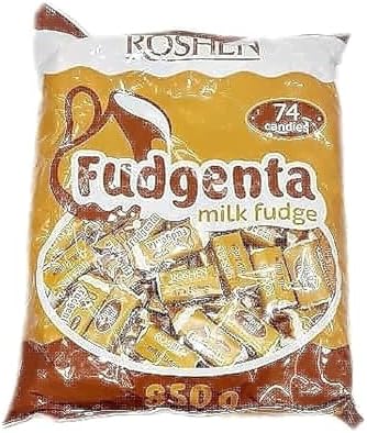 Roshen Fudgenta Milk Fudge Toffee, 850 g, Red price in Saudi Arabia ...