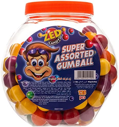 Zed Super Assorted Gum Ball, 962 gm price in UAE | Amazon UAE ...