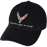 C8 Corvette Hat - Next Generation Cap with Carbon Fiber Accent Bill ...