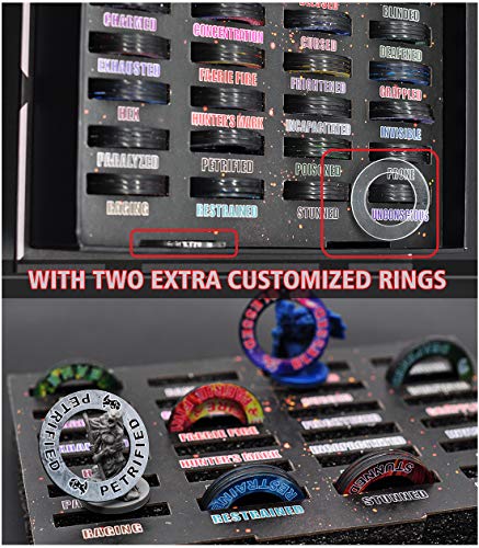 Upgraded DND Condition Rings 96 Status Effect Markers with Color ...