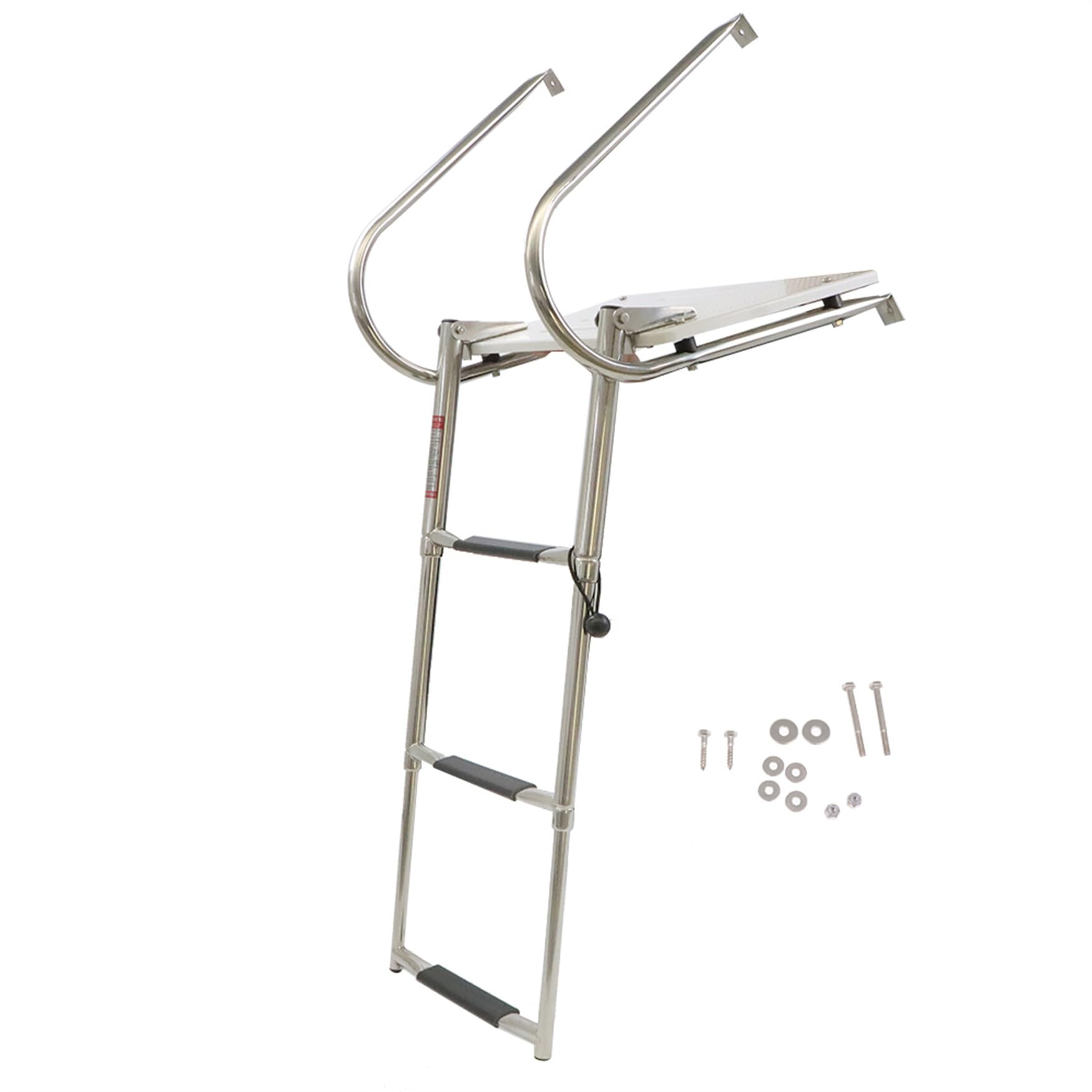 Mua Stainless Steel 3 Step in-Board Outboard Transom Platform Dock ...