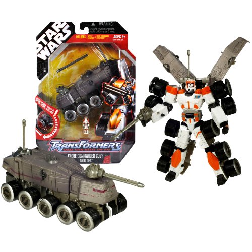 Buy Hasbro Year 2007 Star Wars Transformers Series 7 Inch Tall Robot ...