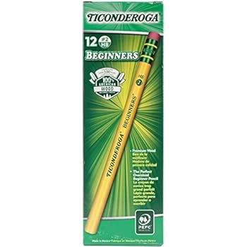 Amazon.com : Jumbo Pencils (24), Chubby Kindergarten Pencils for ...