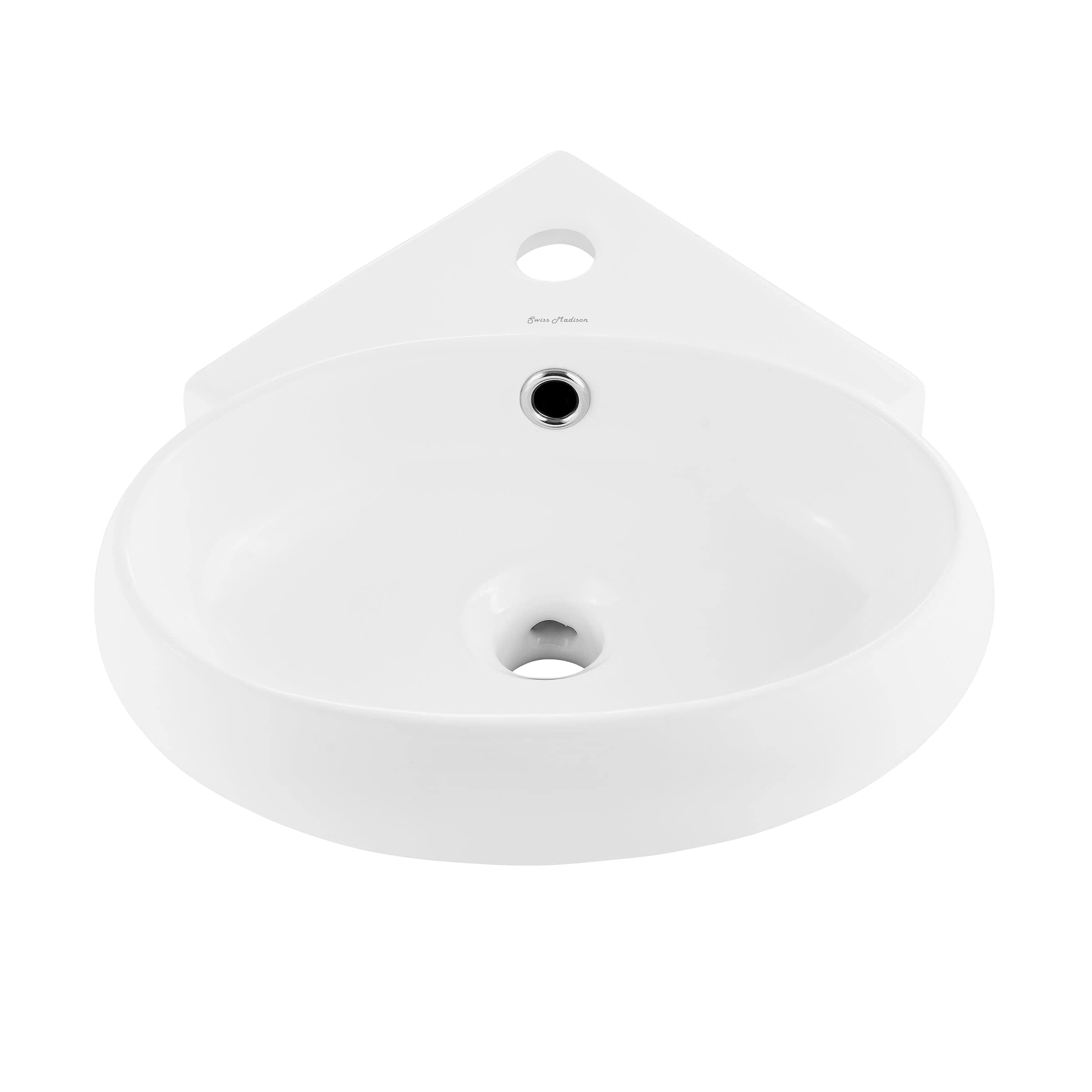 Swiss Madison Well Made Forever SM-WS328, Plasir Corner Wall Hung Sink ...