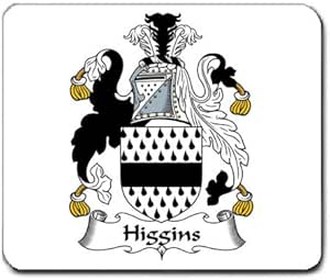 Amazon.com : Higgins Family Crest Coat of Arms Mouse Pad : Office Products