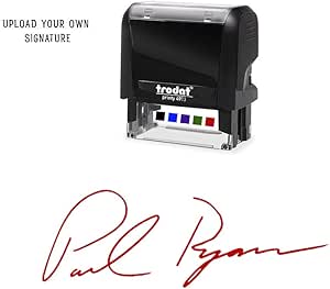 Amazon.com : Custom Upload Signature Stamp - Customizable Signature Stamp - Personalized Self ...
