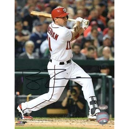 Ryan Zimmerman Nationals Schwartz Sports Hologram Autographed Signed ...