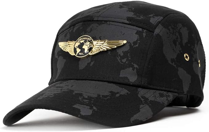 Amazon.com: Pilot cap in black: Clothing