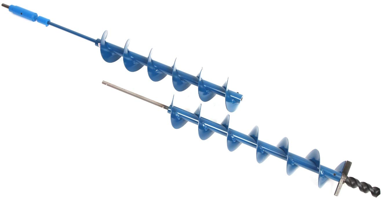 Horizontal Earth Boring Auger By Custom Augers 3.25'' X 5 Feet: Amazon ...