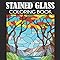 Stained Glass Coloring Book: Nature and Landscapes: Amazon.co.uk ...