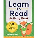 Amazon.com: Learn to Read Activity Book: 101 Fun Lessons to Teach Your ...