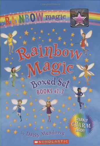 Rainbow Magic Boxed Set, Books #1-7: (Plus sparkly charm) | Amazon.com.br