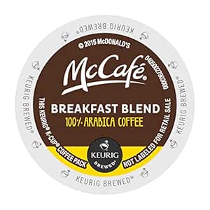 Amazon.com: McCafe Breakfast Blend K-Cup, Light Roast, 24 Count ...