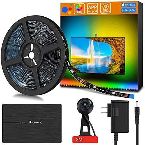 Amazon.com: LED TV Backlight Kit with Camera,6.23ft Music Led Strip ...