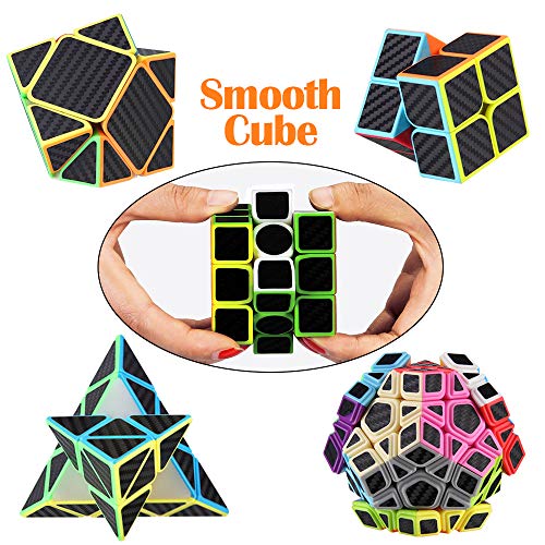 Roxenda Speed Cubes, [5 Pack] Speed Cube Set - 2x2x2 3x3x3 - Want It All