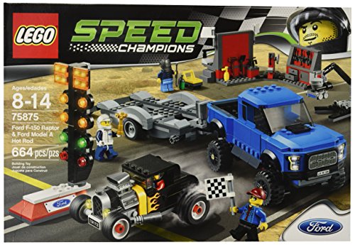 Buy LEGO Speed Champions Ford F-150 Raptor & Ford Model A Hot Rod 75875 ...
