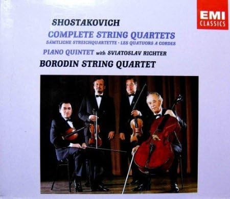 Shostakovich: Complete String Quartets /Borodin String Quartet - Dmitri Shostakovich, Borodin ...