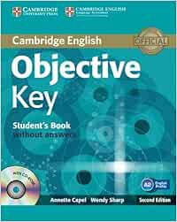 Objective Key 2nd Student's Book without Answers with CD-ROM : Capel ...