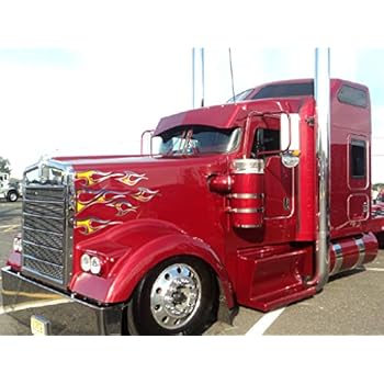 Amazon.com: East Coast Vinyl Werkz Big Rig Decals - No. 10 Hot Rod ...